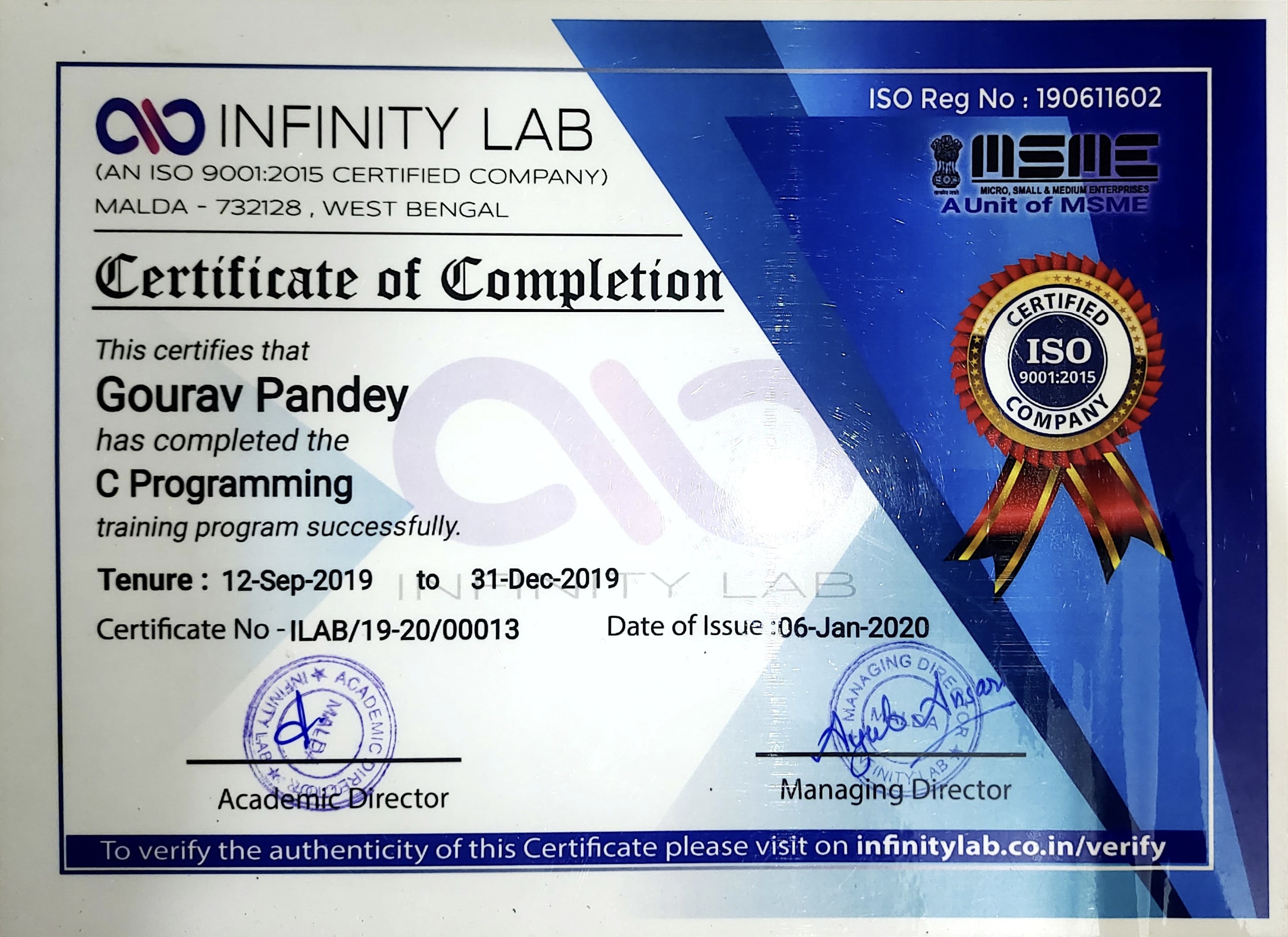 RESUME - GOURAV PANDEY